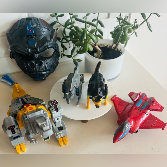 Toys | Transformers Grimlock Transformers Optimus Primal Fighter Jet 2 ...